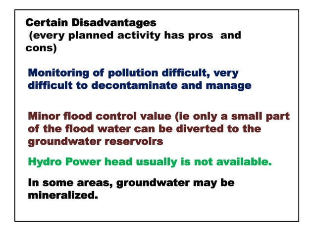 NewCE6674 groundwater discharge sustains | PPT