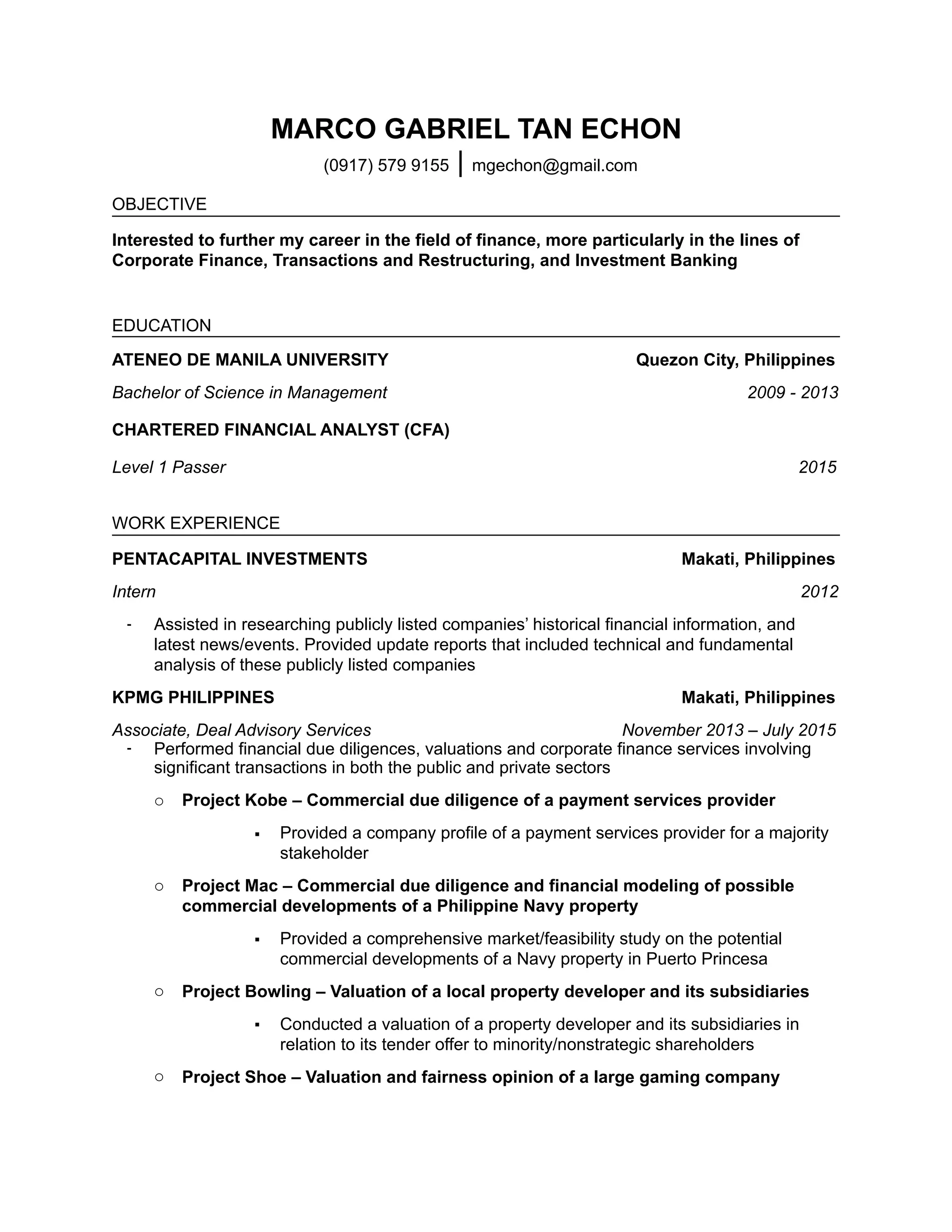 Resume - Pdf | PDF