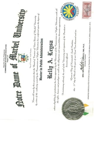 transcript.diploma graduate.relly leysa | PDF