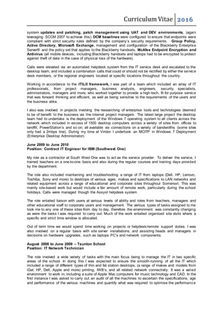 Curriculum Vitae - 10022016 | PDF