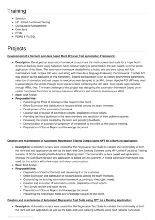 Resume Magnomoinak Mukherjee | PDF | Web Development | Internet