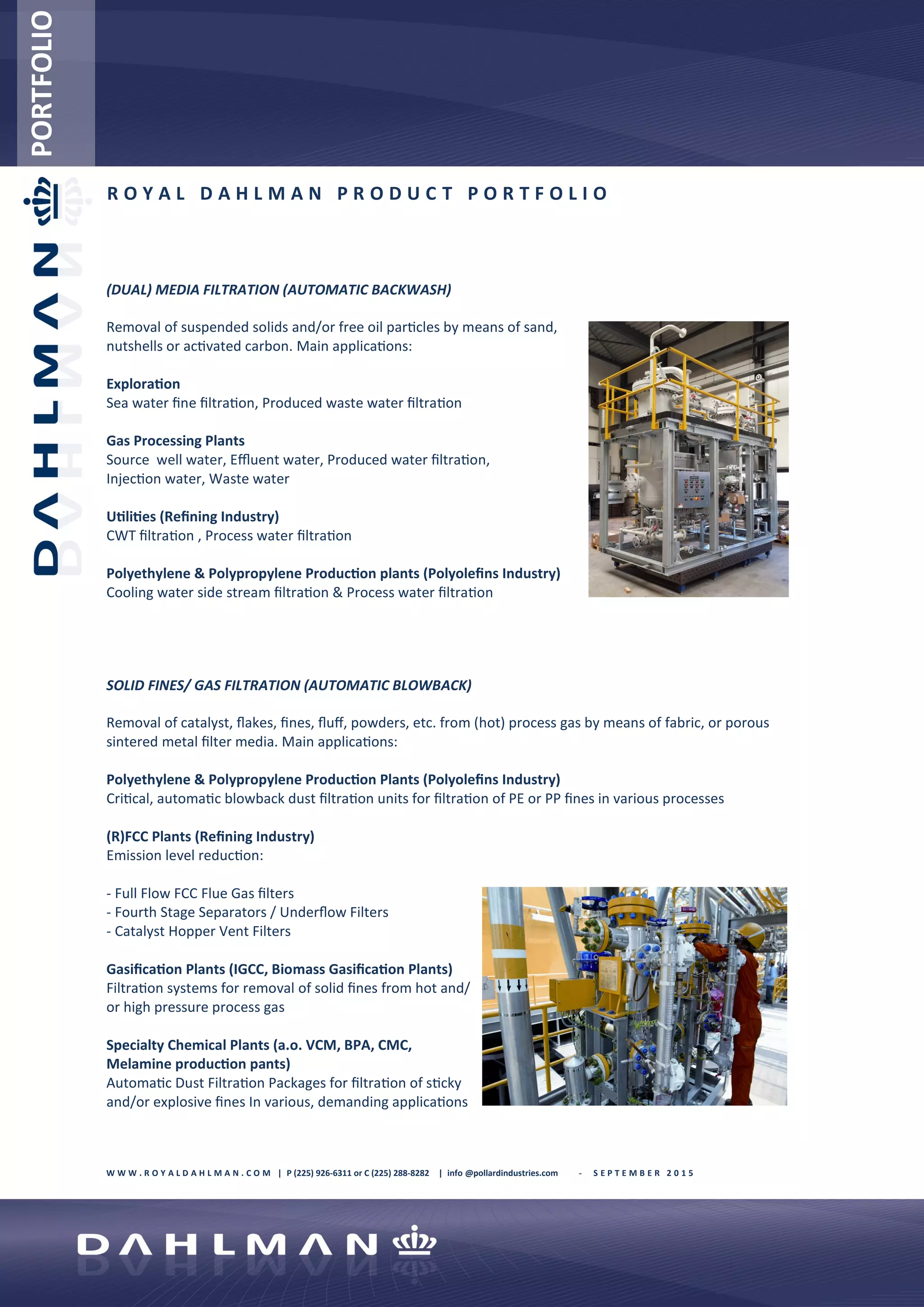 Dahlman portfolio | PDF