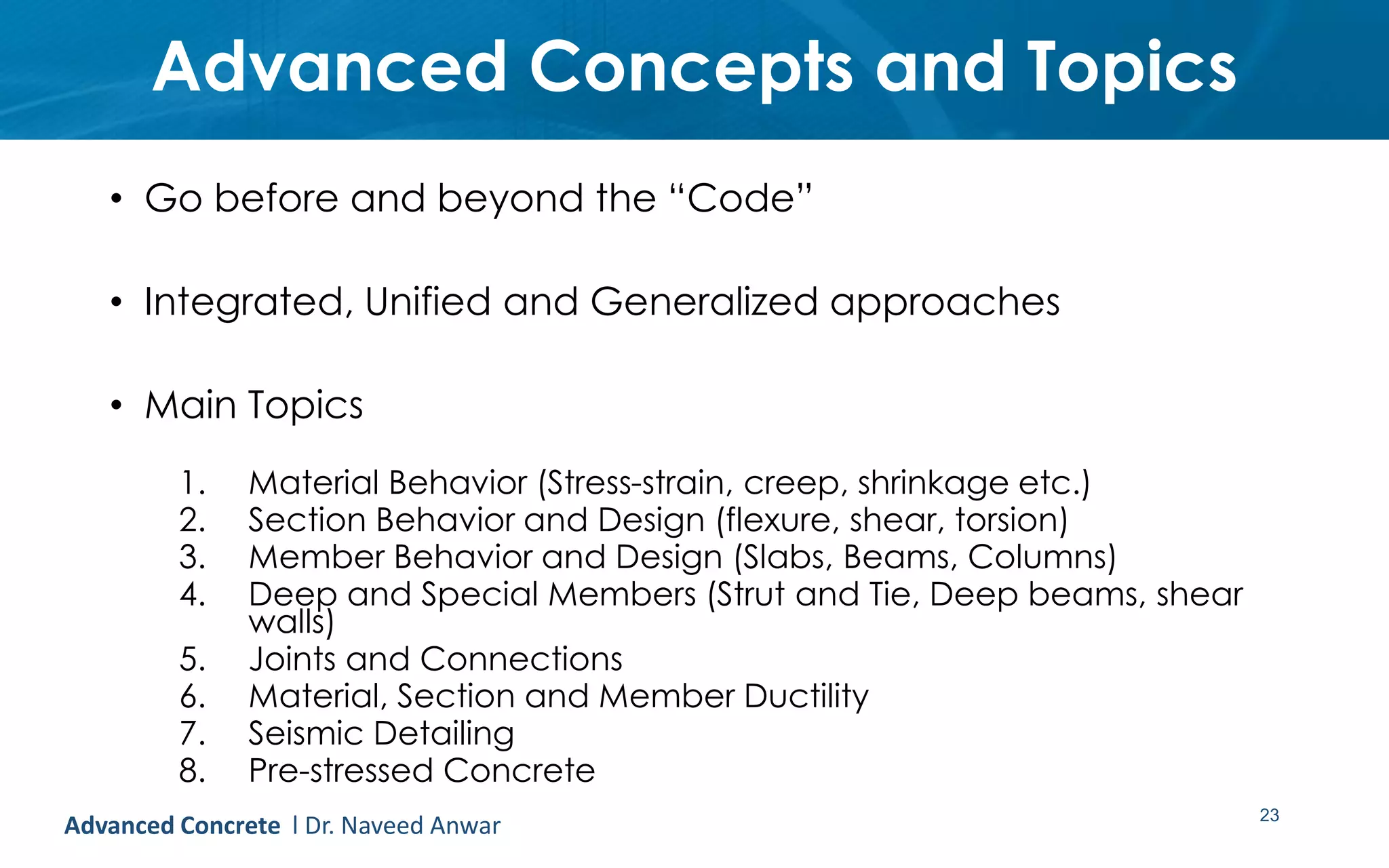 CE72.52 - Lecture1 - Introduction | PPTX