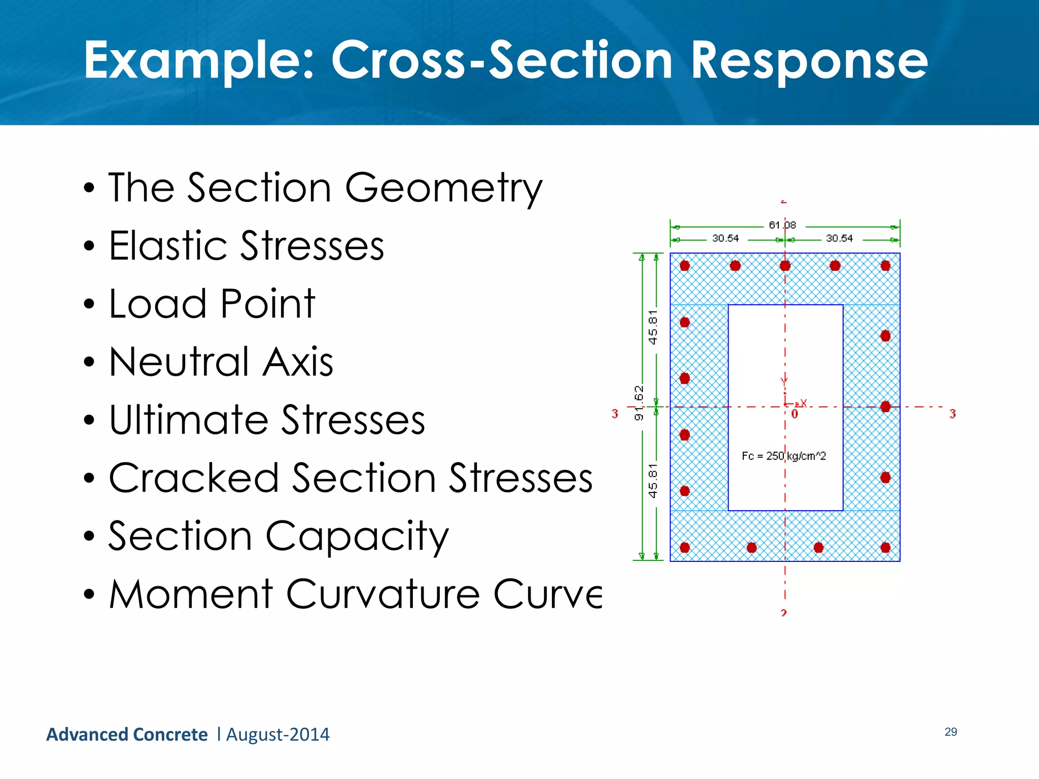 CE72.52 - Lecture 3a - Section Behavior - Flexure | PPTX