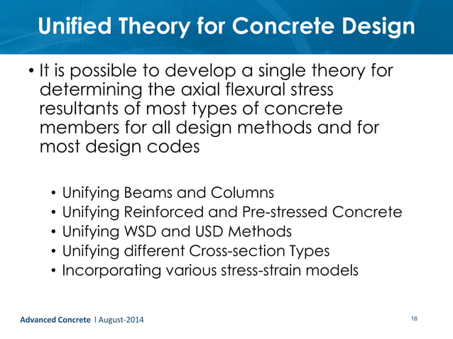 CE72.52 - Lecture 3a - Section Behavior - Flexure | PPT