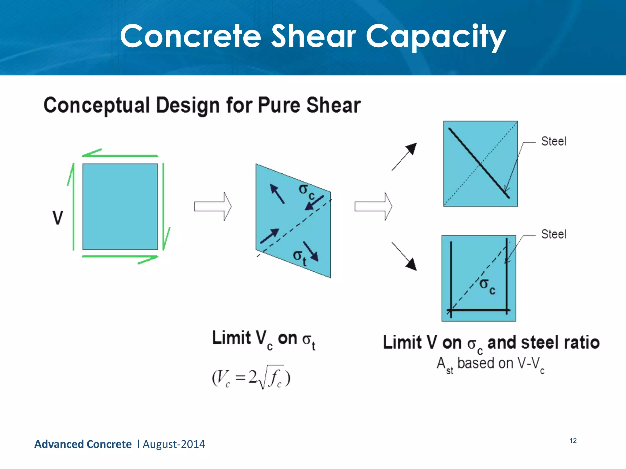 CE72.52 - Lecture 3b - Section Behavior - Shear and Torsion | PPTX