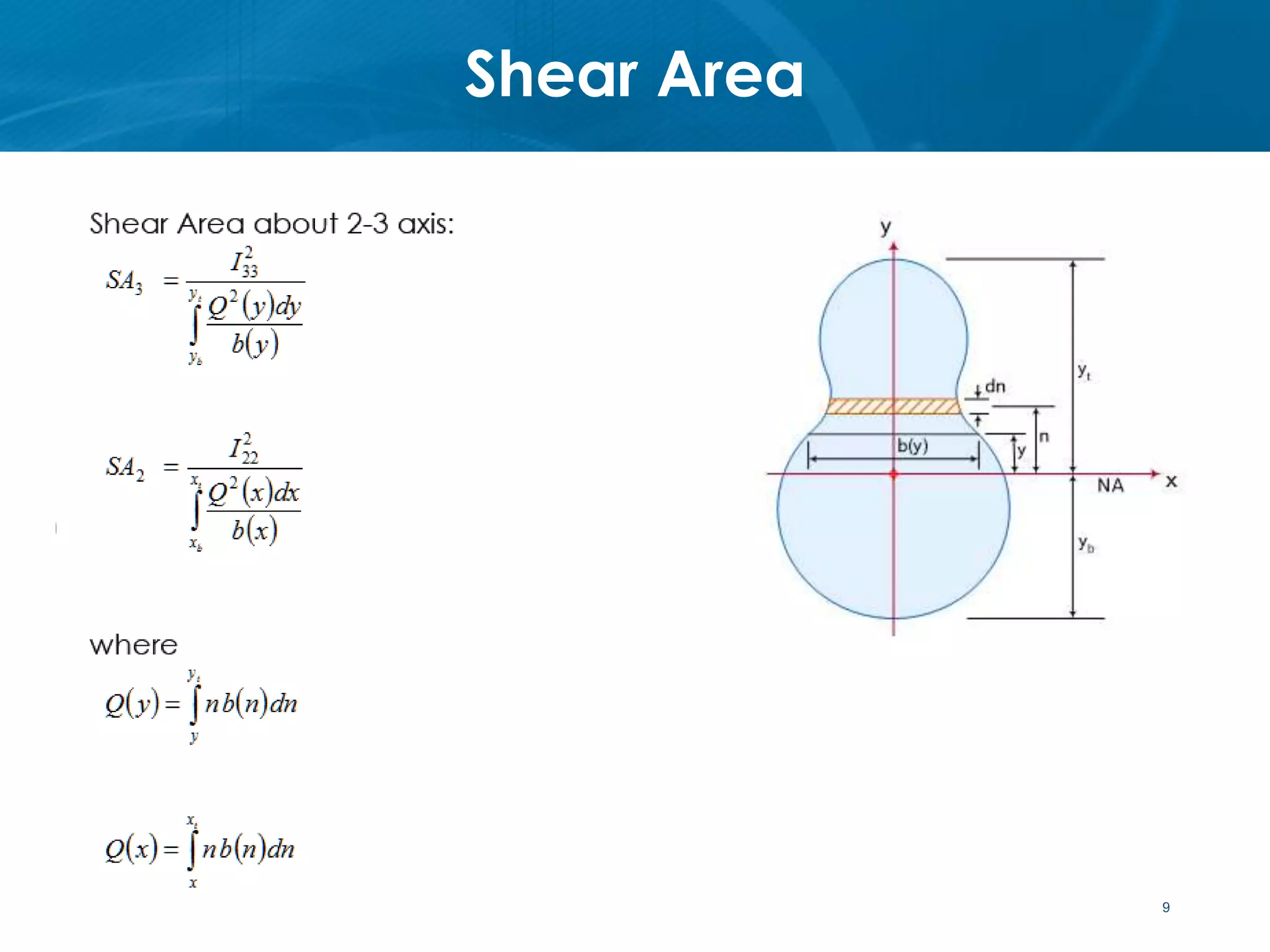 CE72.52 - Lecture 3b - Section Behavior - Shear and Torsion | PPTX
