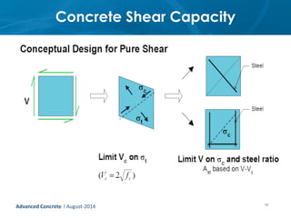 CE72.52 - Lecture 3b - Section Behavior - Shear and Torsion | PPTX