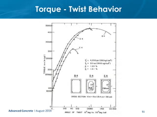 CE72.52 - Lecture 3b - Section Behavior - Shear and Torsion | PPTX