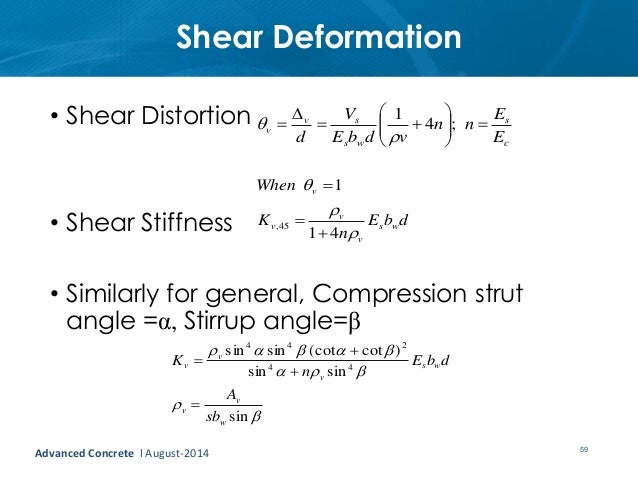 CE72.52 - Lecture 3b - Section Behavior - Shear and Torsion