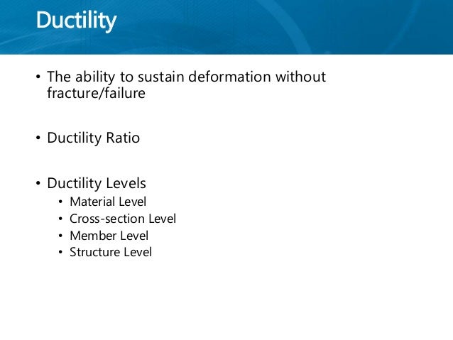 CE 72.52 Lecture 4 - Ductility of Cross-sections