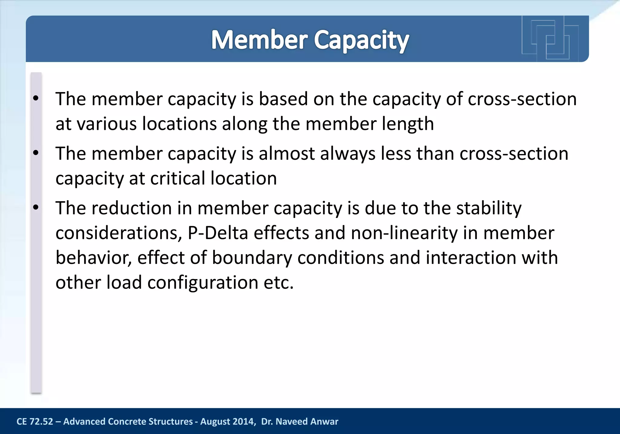 CE 72.52 - Lecture 5 - Column Design | PPTX
