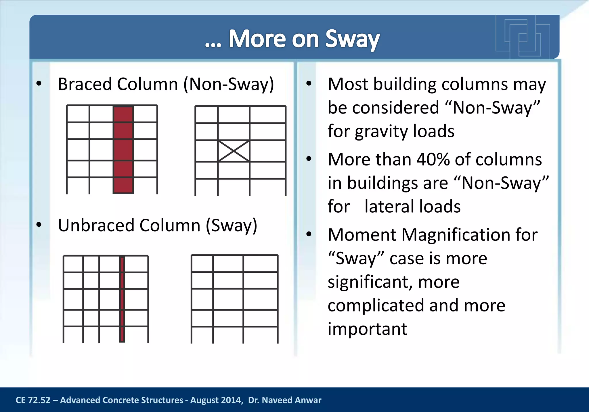 CE 72.52 - Lecture 5 - Column Design | PPTX