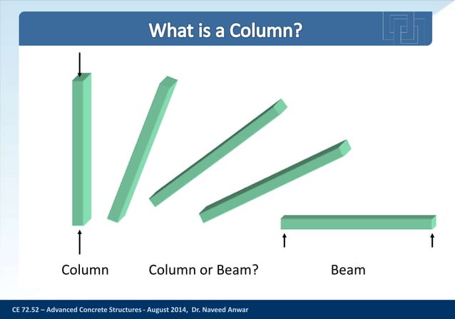 CE 72.52 - Lecture 5 - Column Design | PPTX | Physics | Science