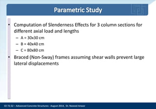 CE 72.52 - Lecture 5 - Column Design | PPTX