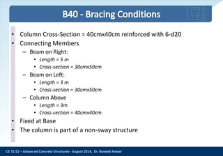 CE 72.52 - Lecture 5 - Column Design | PPTX