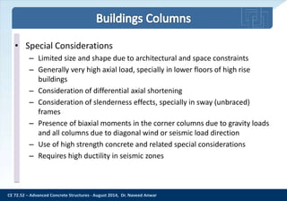 CE 72.52 - Lecture 5 - Column Design | PPTX