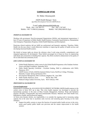 Aboumayaleh Maher | DOC