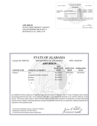 AL License | PDF | Law