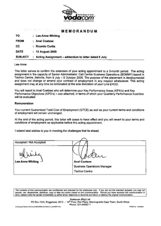 Lee Anne W_acting letter | PDF