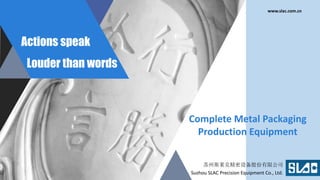 SLAC Actions Speak Louder than Words | PPTX