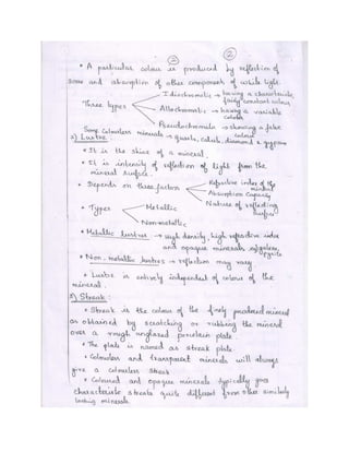UNIT 2 ENGINEERING GEOLOGY WITH ANSWER KEY | PDF