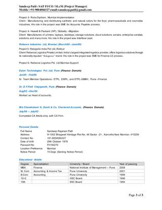 Resume Sandeep Patil Docx