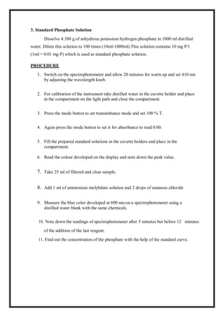 CE8512- WATER & WASTE WATER ANALYSIS LAB MANUVAL | PDF