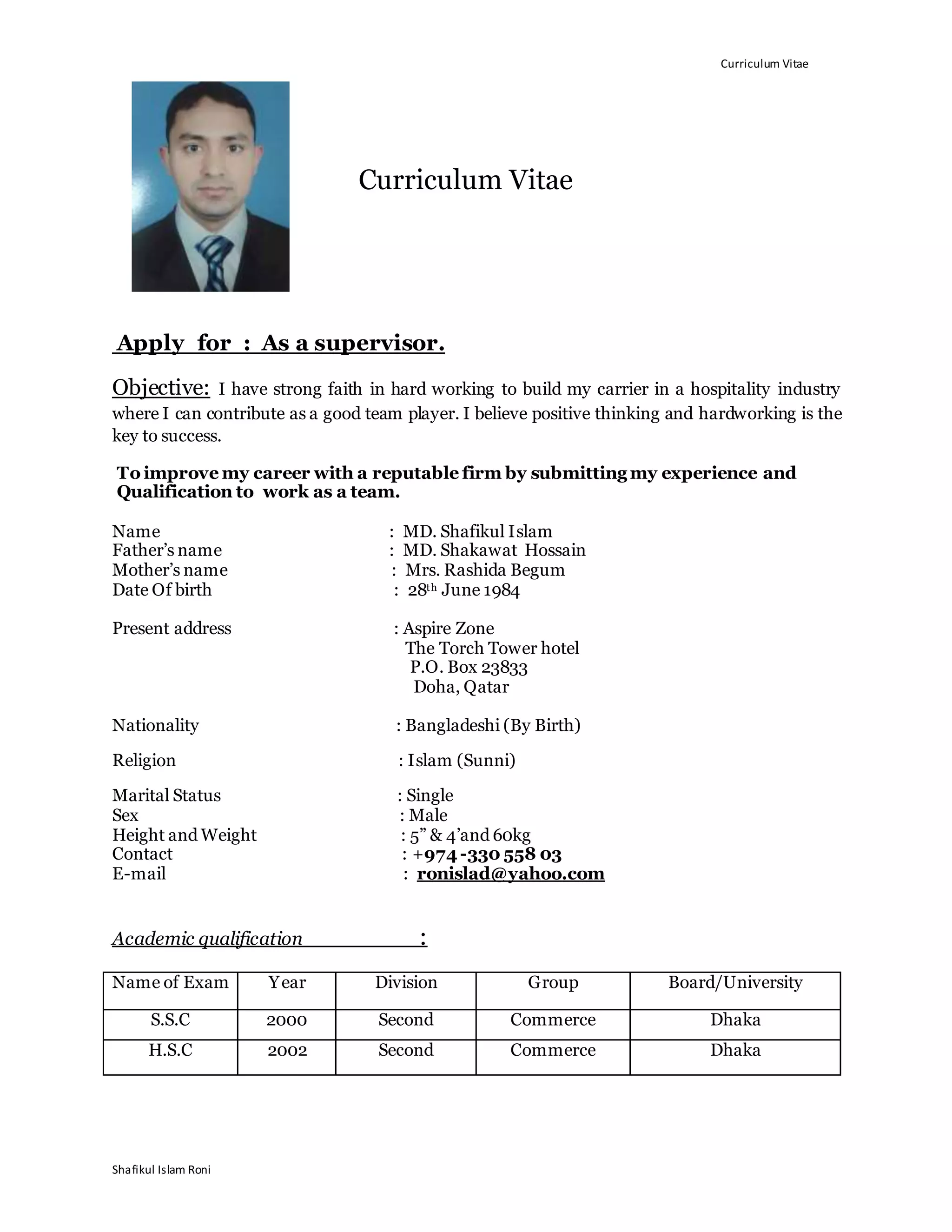 cv | PDF