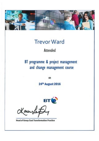 BT Programme and Project Management | PDF