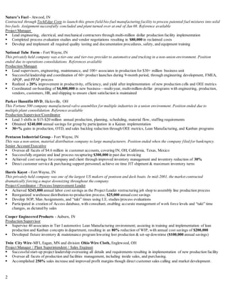 Results Driven Mgr, MBA - Sean Blocker | DOCX