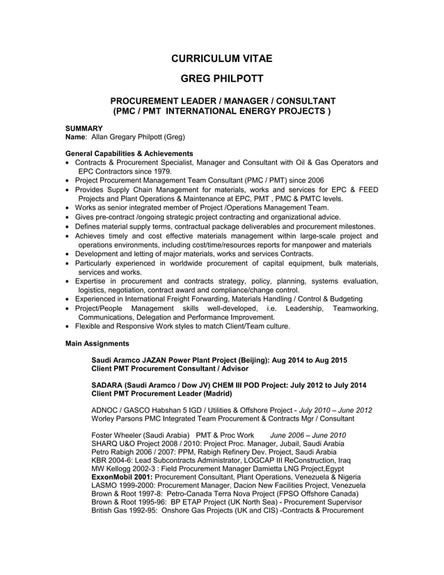GregPhilpott__CV_ProcLeader | PDF