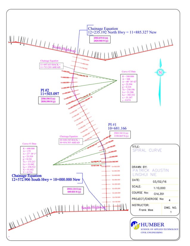 Spiral Curve - Horizontal Alignment | PDF | Physics | Science
