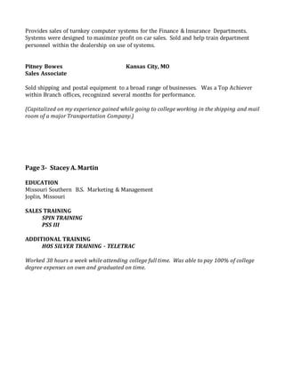 Resume of Stacey A. Martin-2 | DOCX