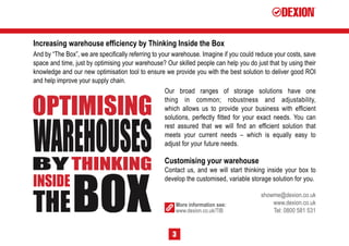 A Dexion Overview A5 | PPT