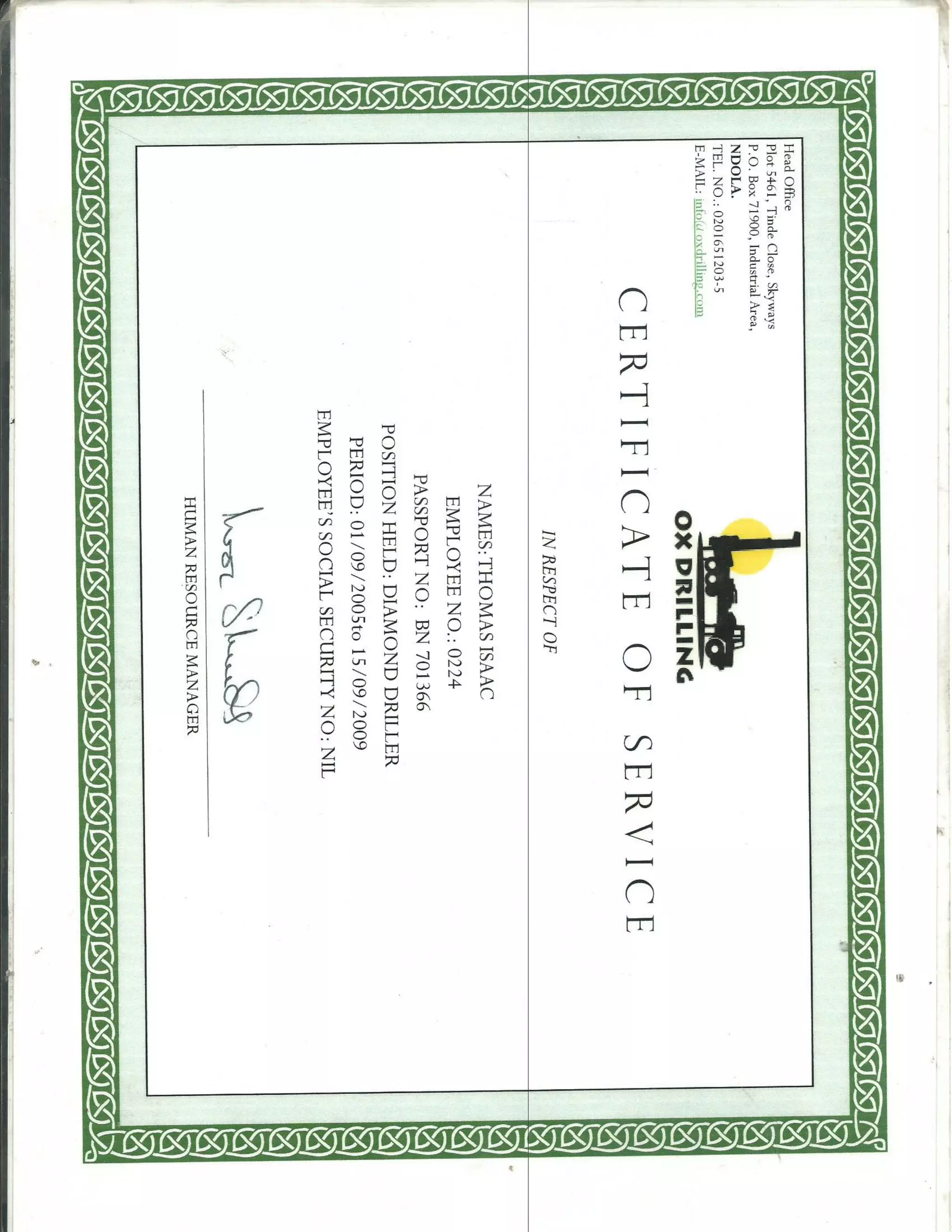 CV THOMAS ISAAC complete | PDF