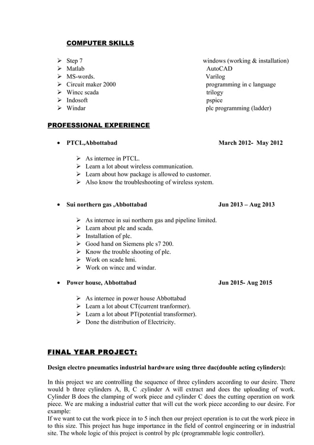 raja ahmad cv | PDF