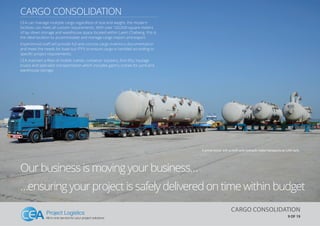 CEA Project Logistics Brochure 2016 | PDF