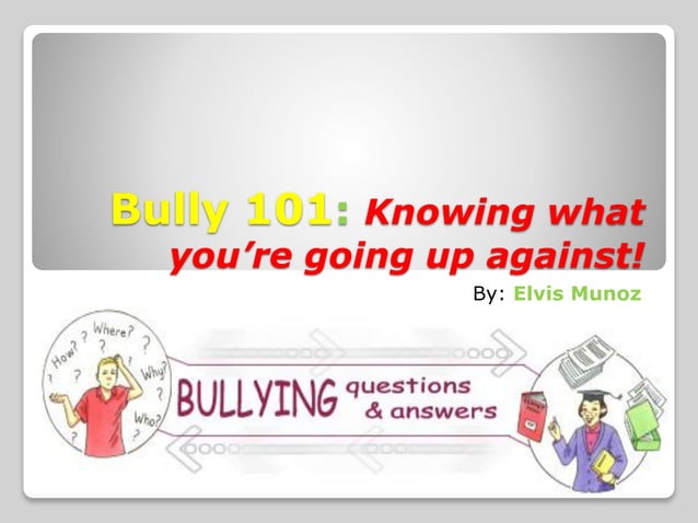 Bullying Presentation 1 | PDF | Parenting | Family and Relationships