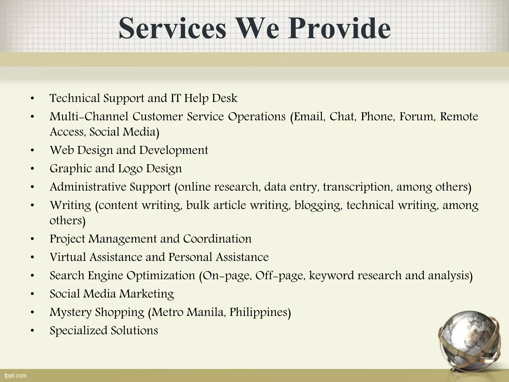 EASE Technology Solutions | PPT