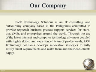 EASE Technology Solutions | PPT