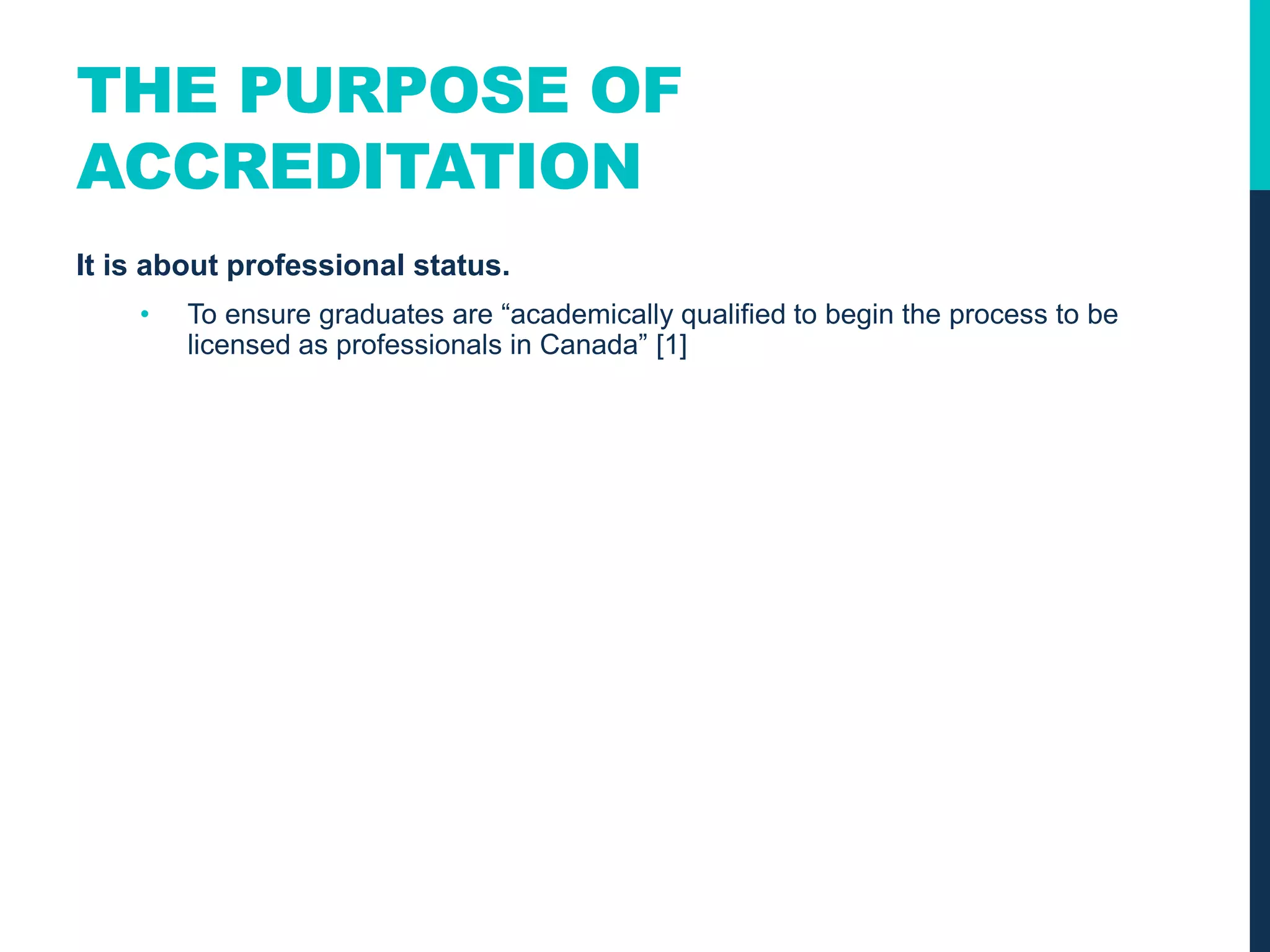 Engineers Canada Accreditation Board Engineering Education Overview | PPT