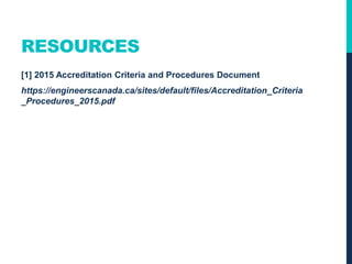 Engineers Canada Accreditation Board Engineering Education Overview | PPT