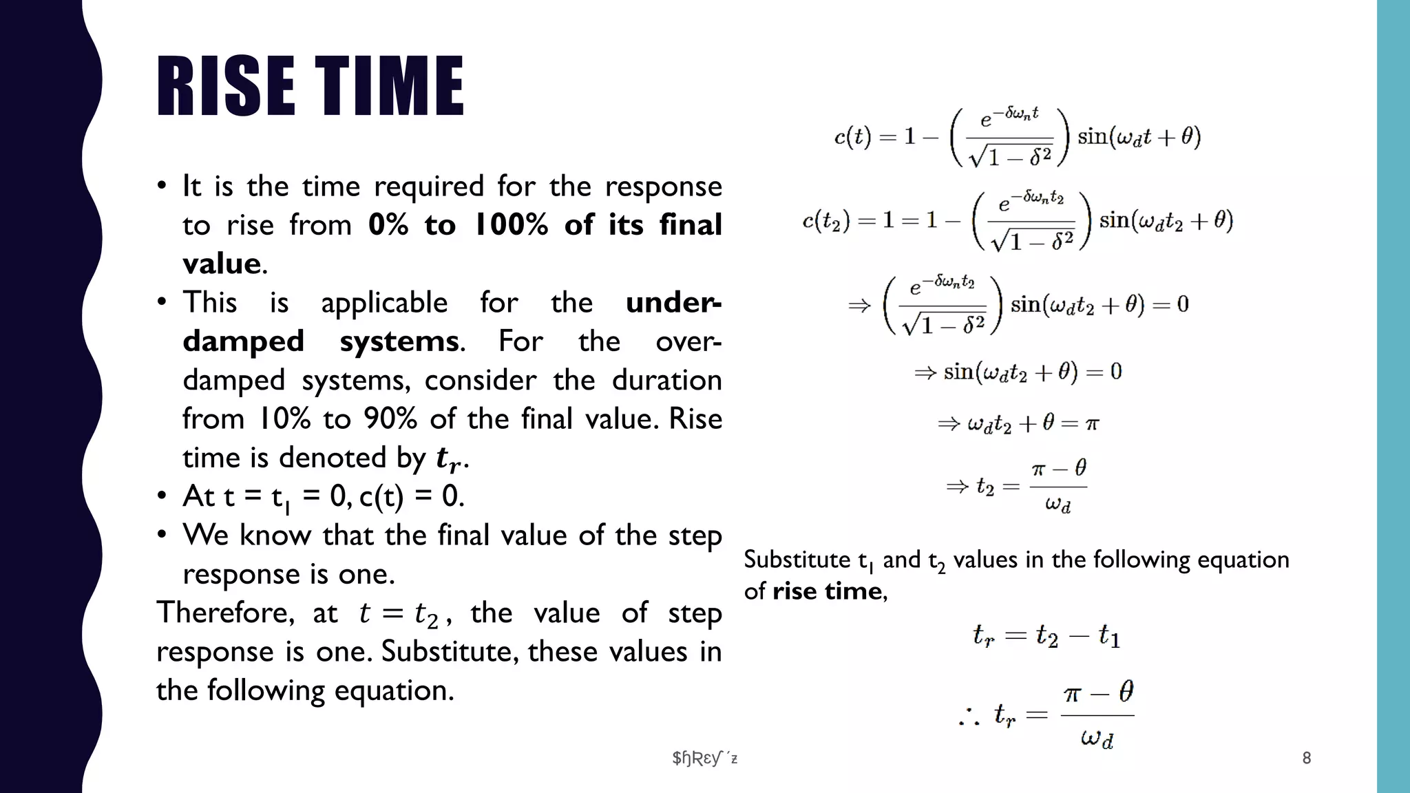 Transient response ALA CE | PDF