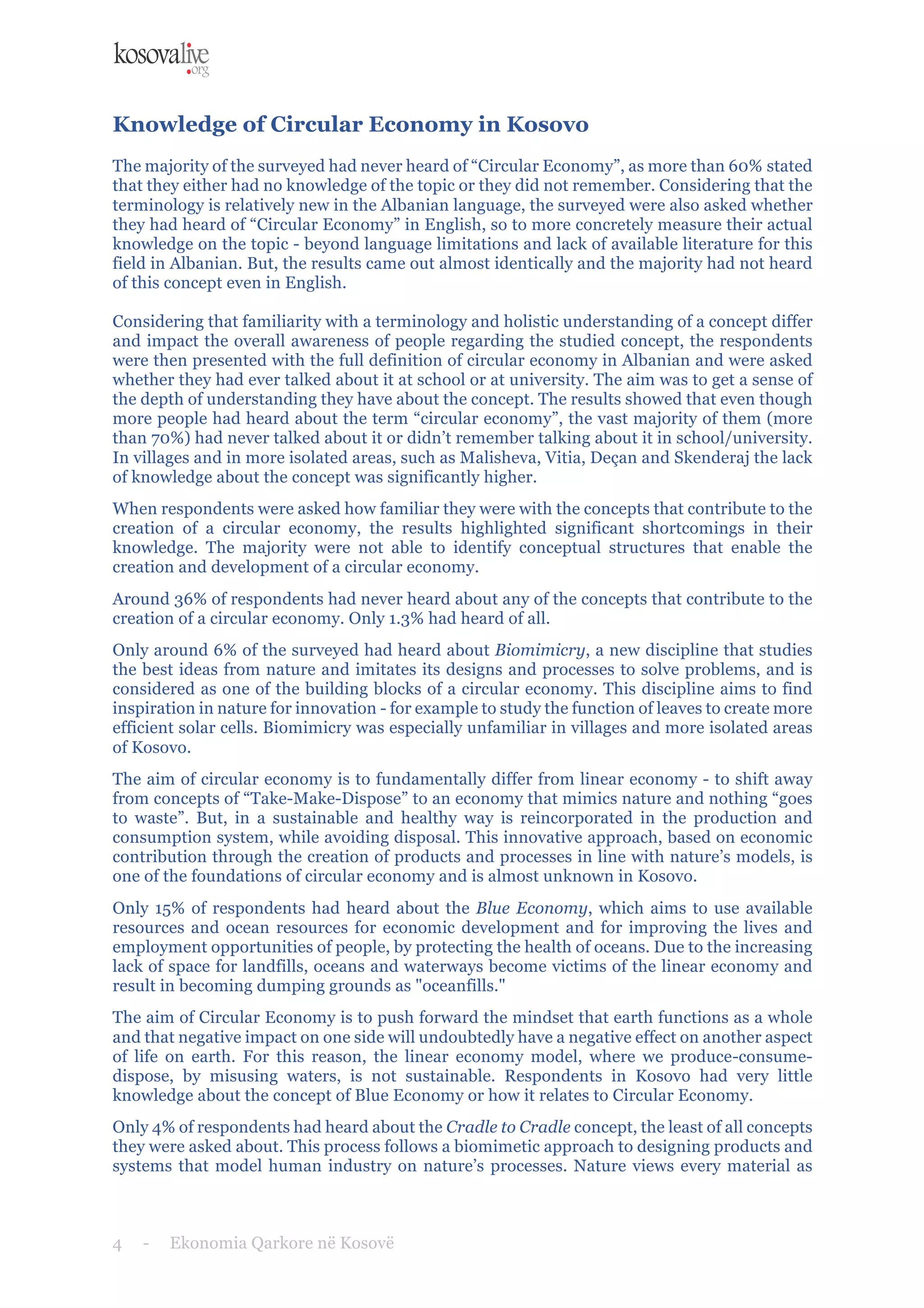 Circular Economy in Kosovo | PDF