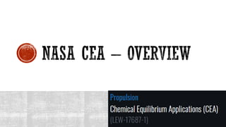 NASA - CEA SP273 | PDF