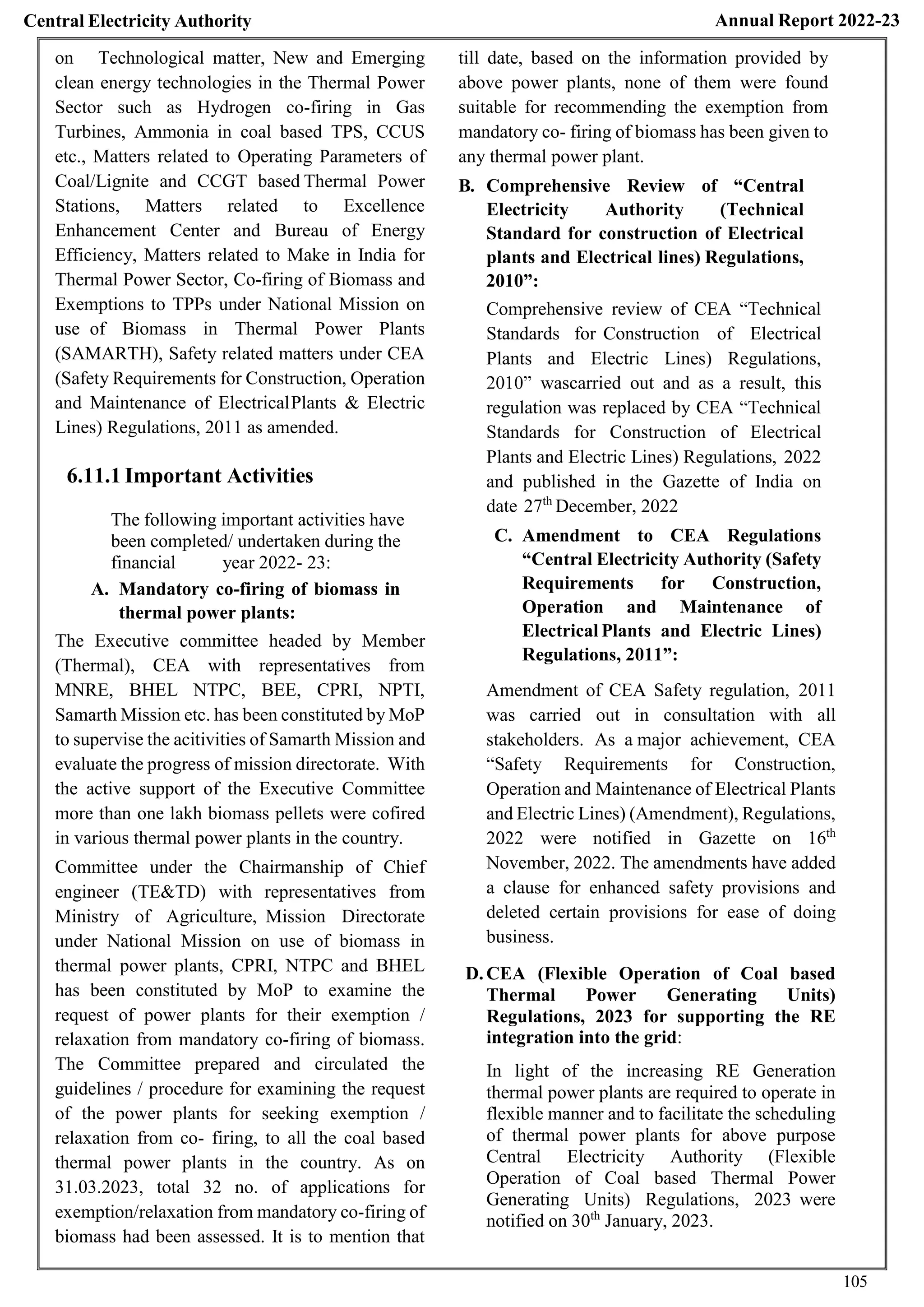 CEA REPORT 23.pdf centre electricity authority report 2023 | PDF