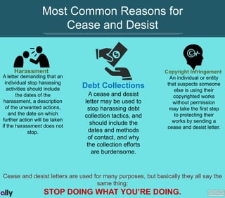 Cease and desist | PPT