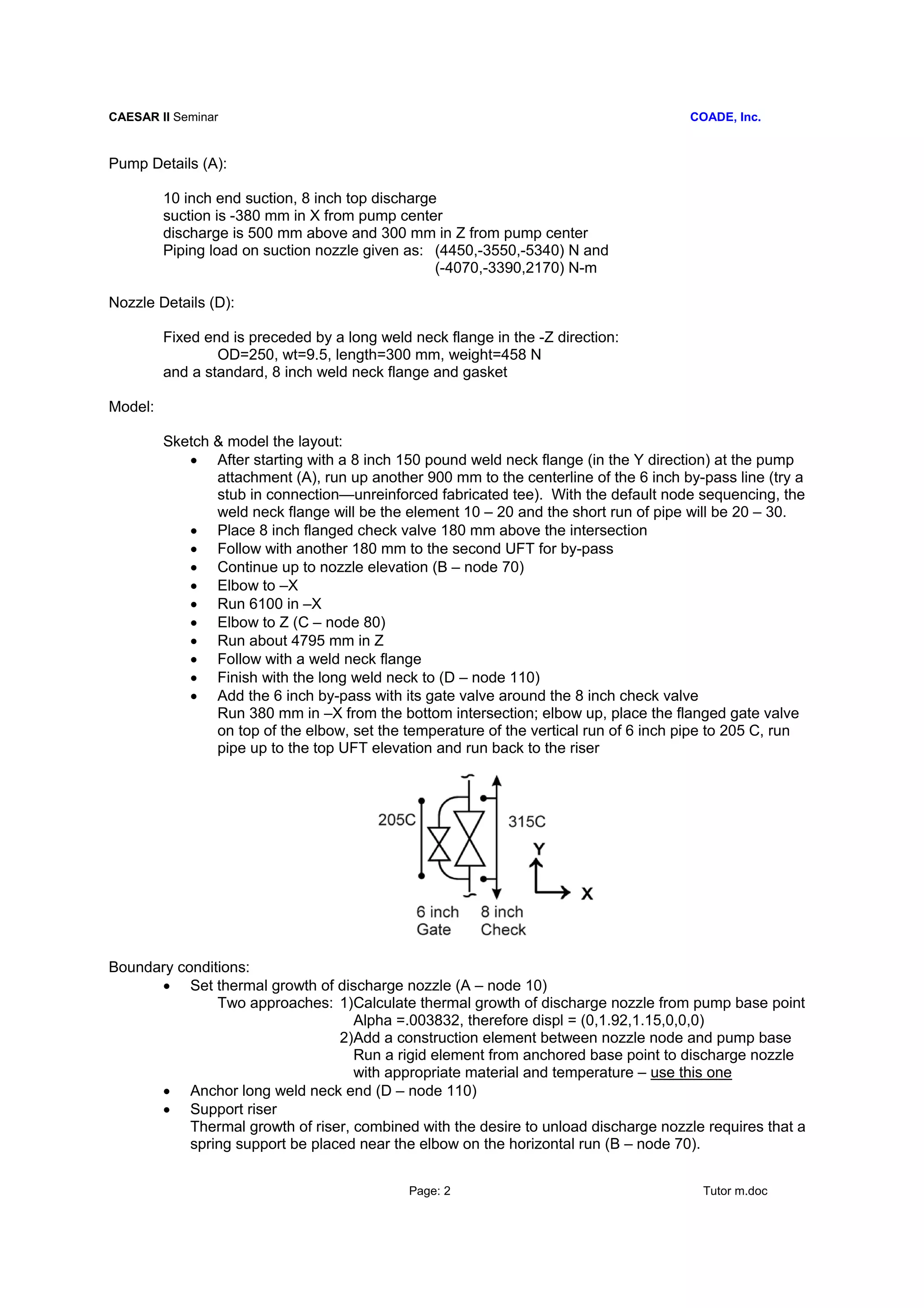 Caeser II manual | PDF