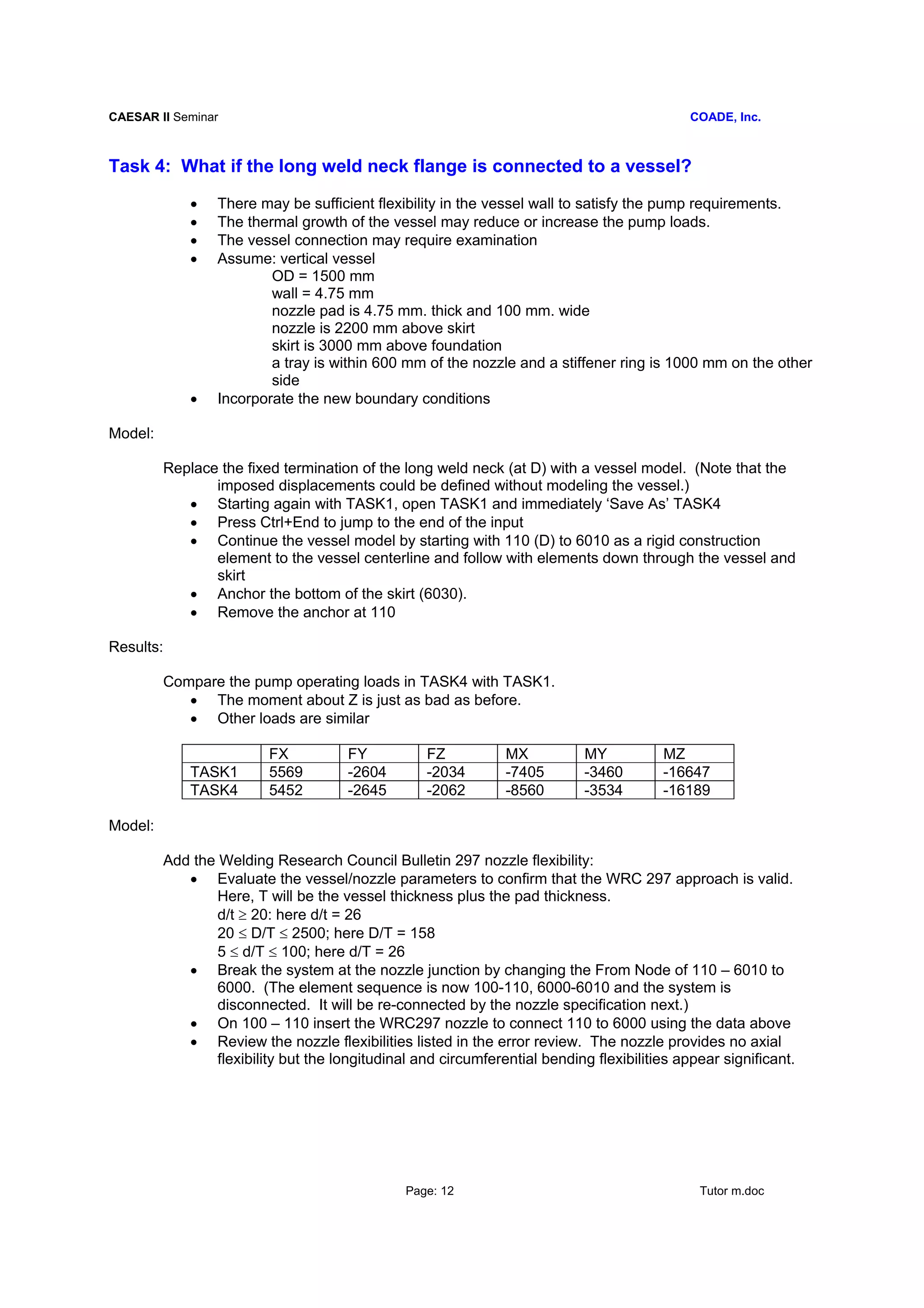 Caeser II manual | PDF